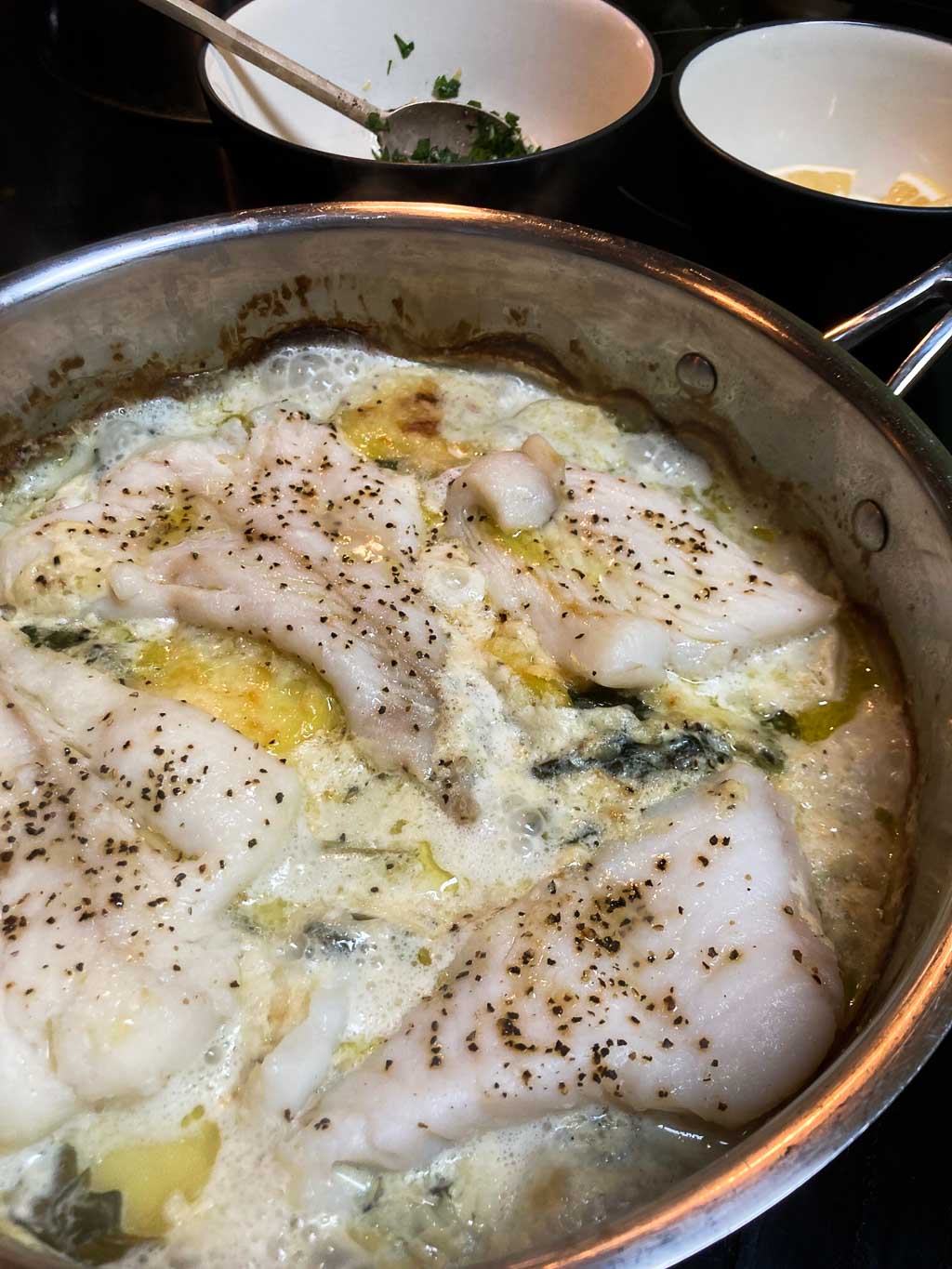 Halibut and Scalloped Potatoes With Gremolata Recipe (Glacier Bay ...