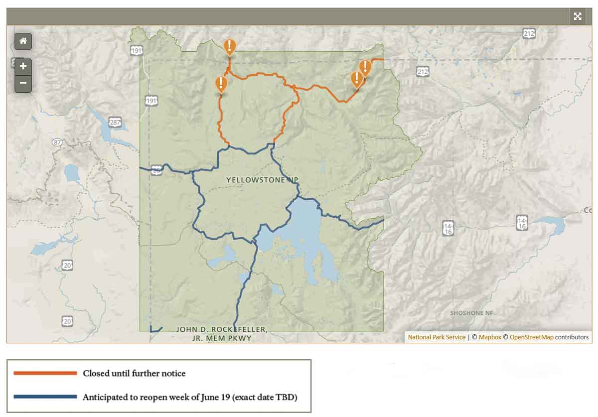 Yellowstone Flood Recovery Updates: South Loop Might Reopen Next Week ...